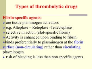 THROMBOLYTIC DRUGS.ppt