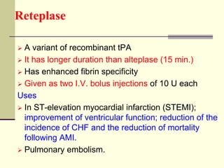 THROMBOLYTIC DRUGS.ppt