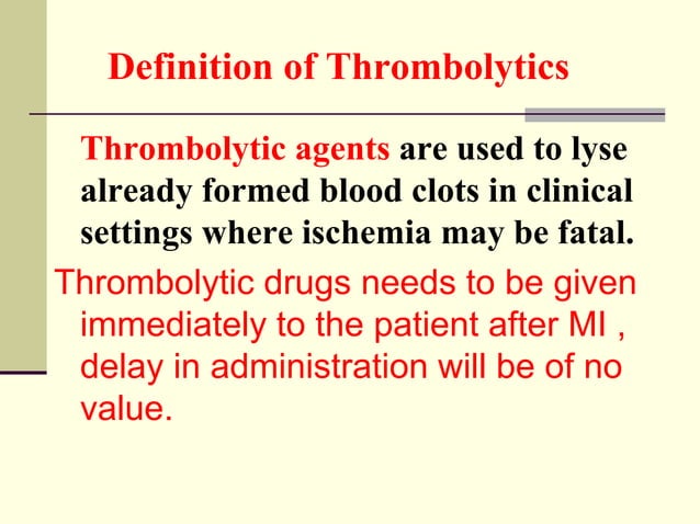 THROMBOLYTIC DRUGS.ppt