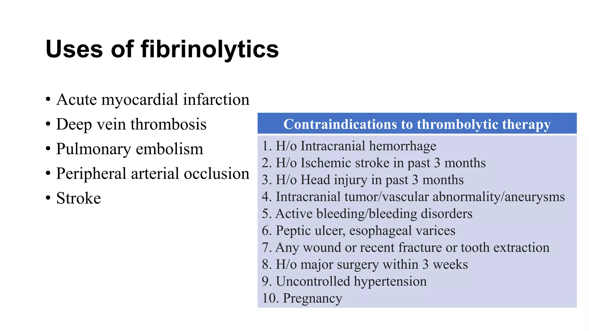 Thrombolytics | PPT