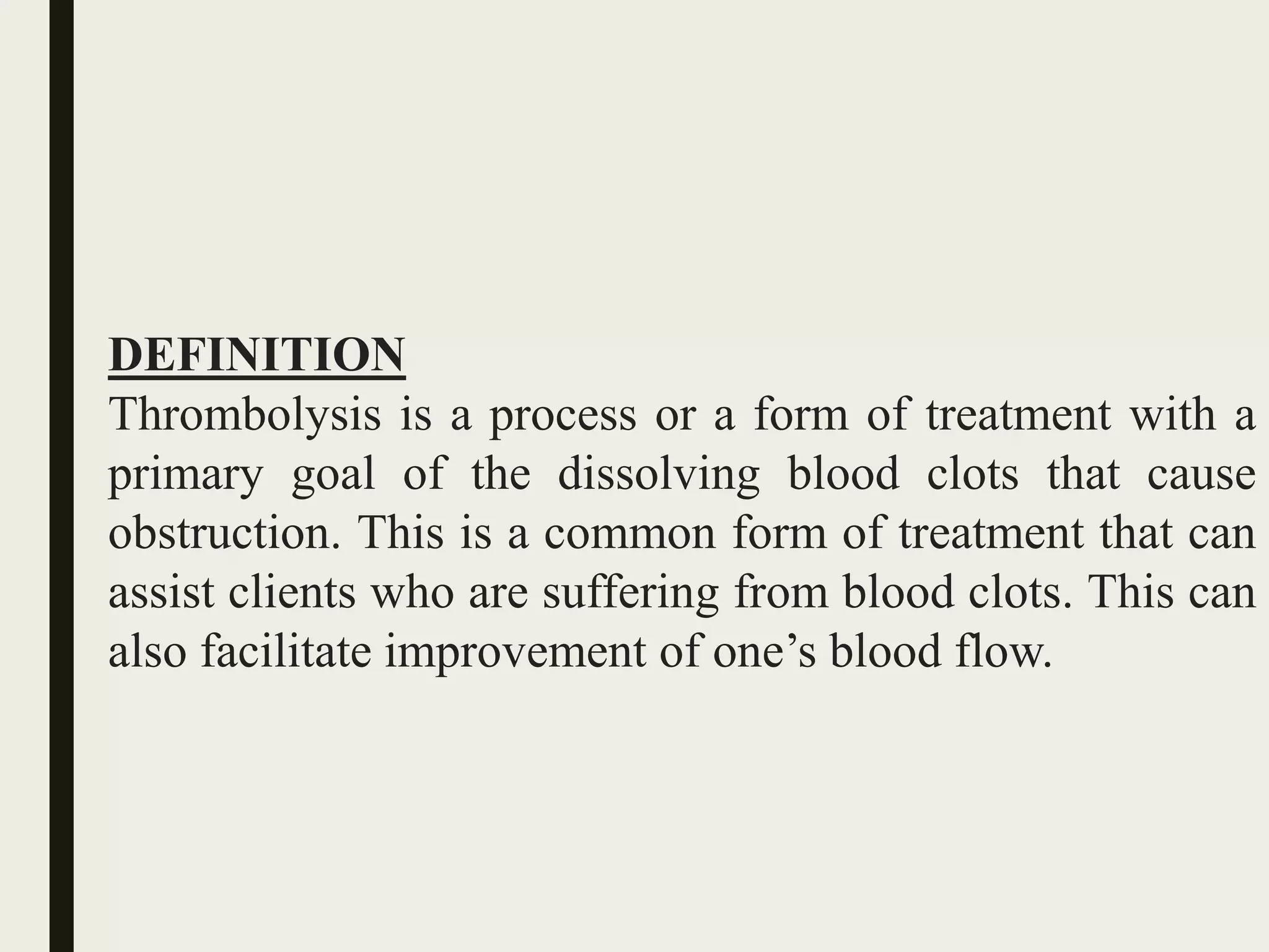 Thrombolytics agents | PPTX