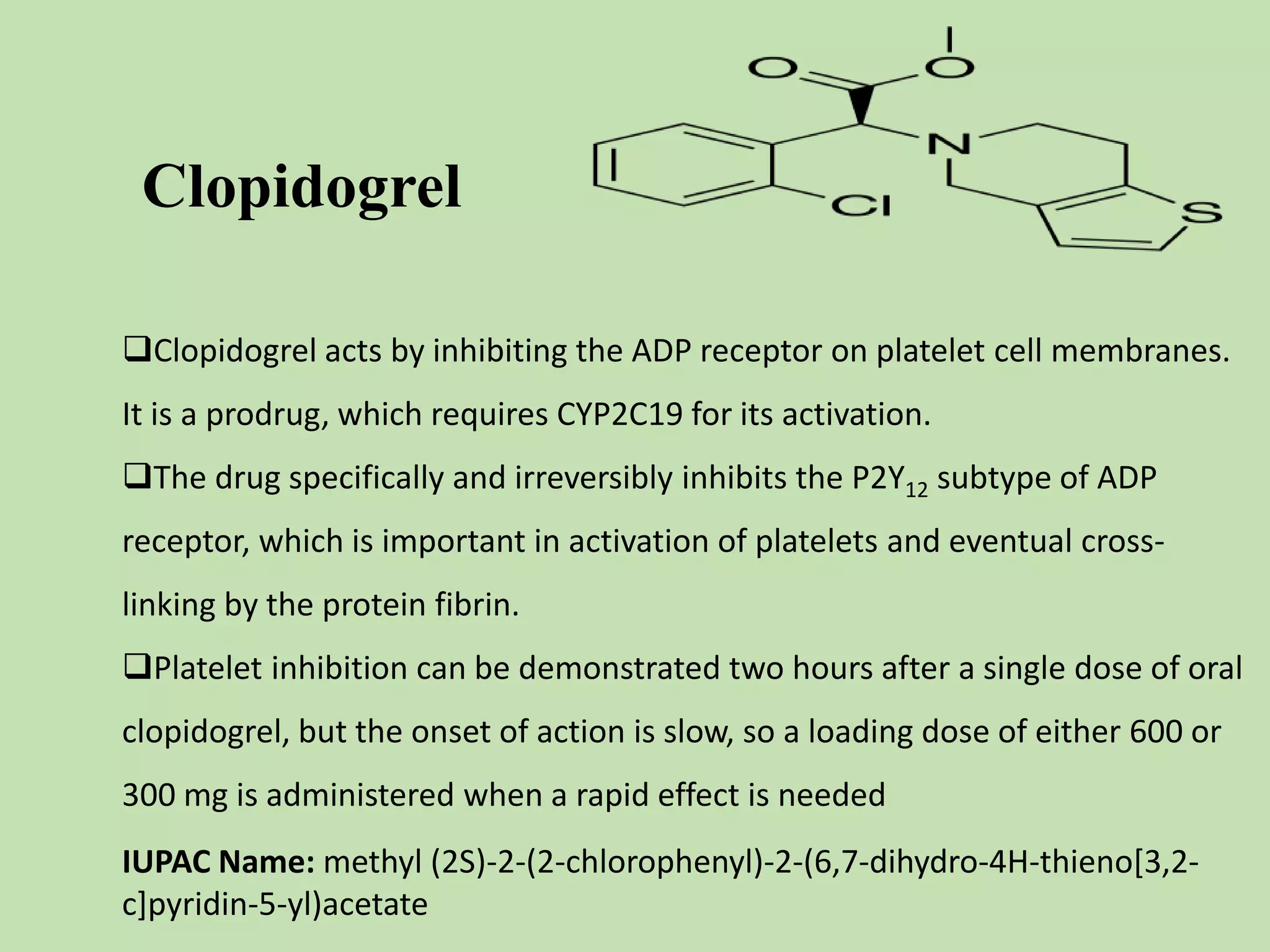 Thrombolytics, anticoagulants & antiplatelets | PPT