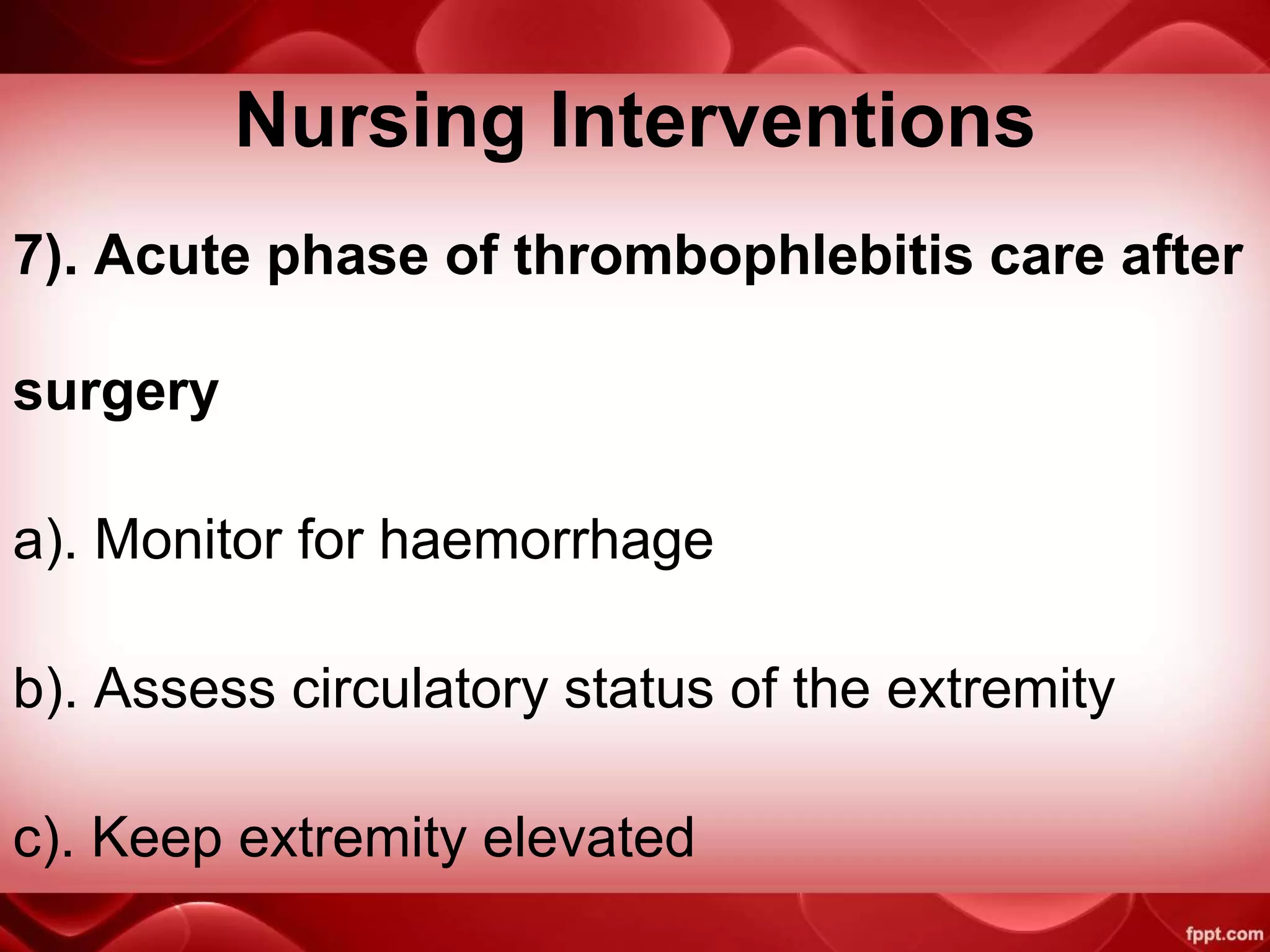 THROMBOPHLEBITIS.ppt