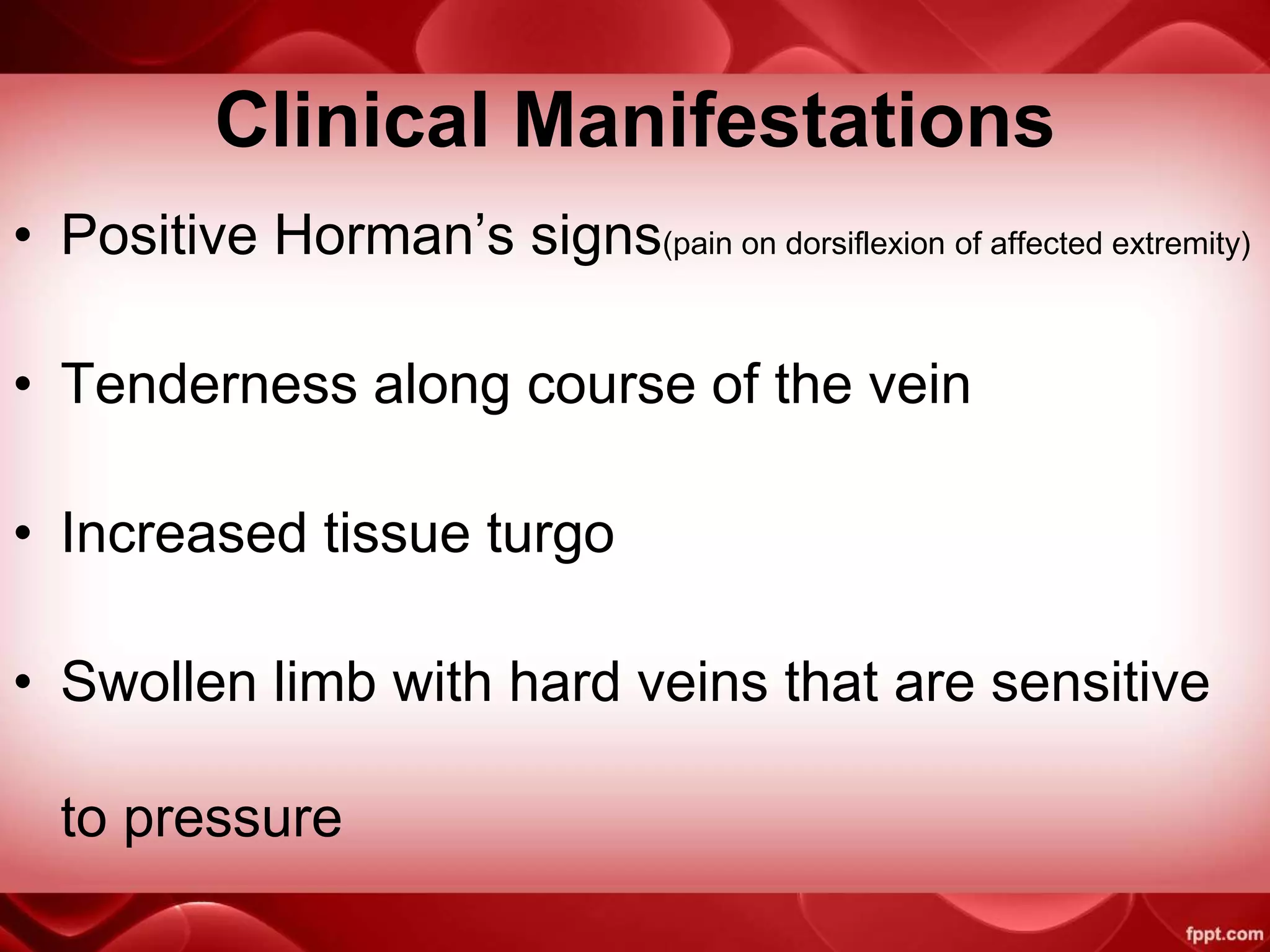 THROMBOPHLEBITIS.ppt