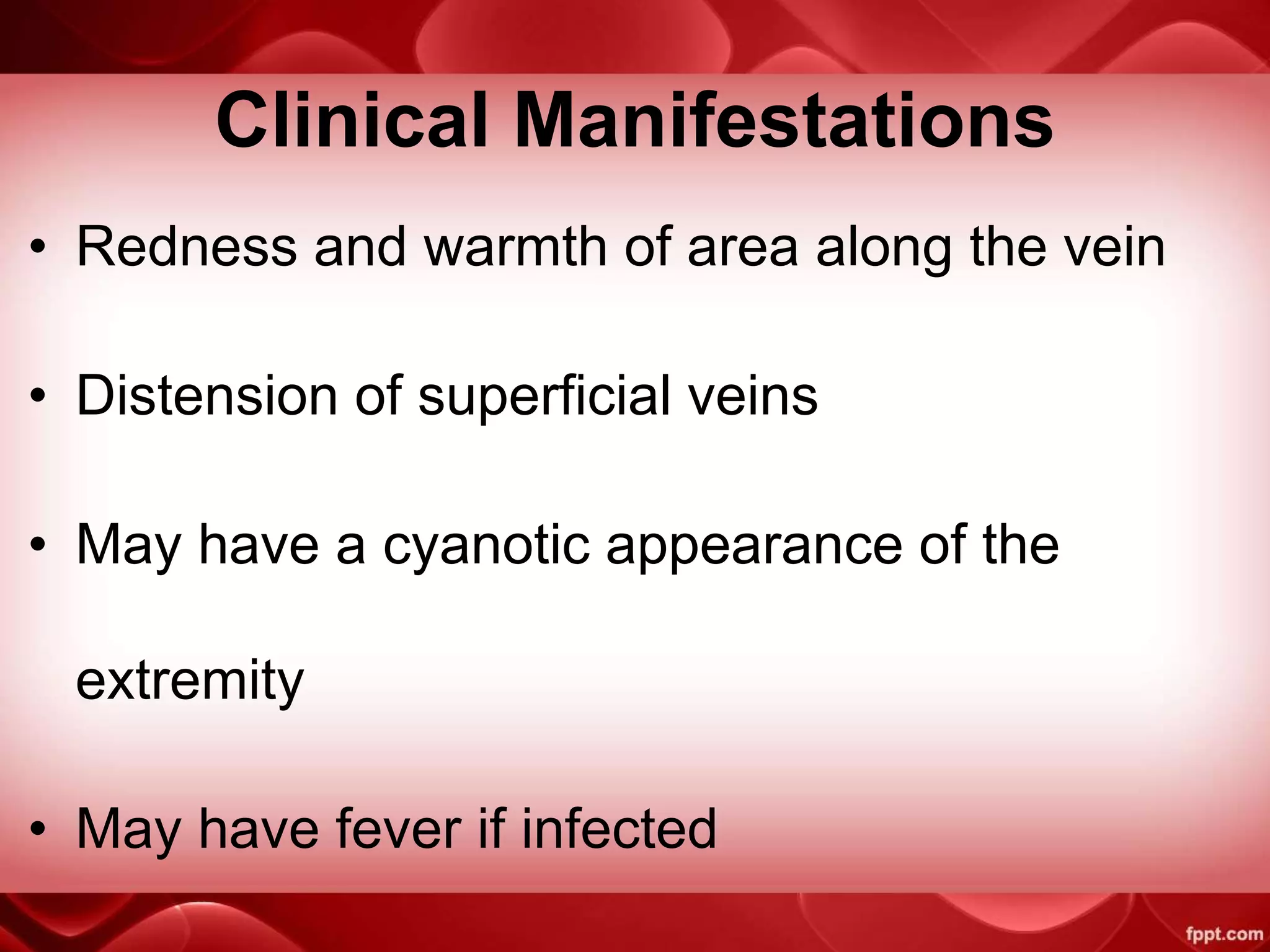 THROMBOPHLEBITIS.ppt