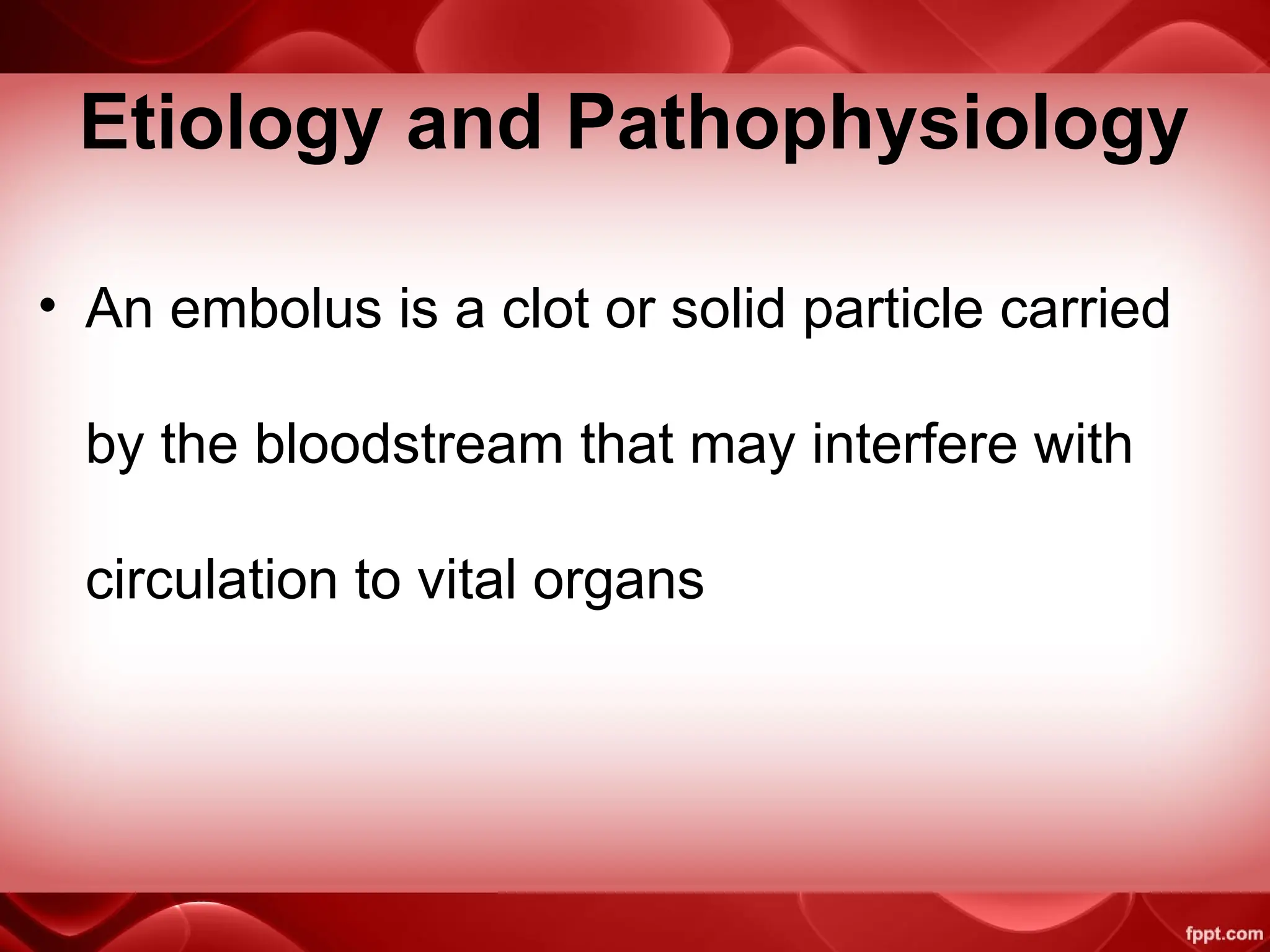 THROMBOPHLEBITIS.ppt adult health nursing 1 | PPT
