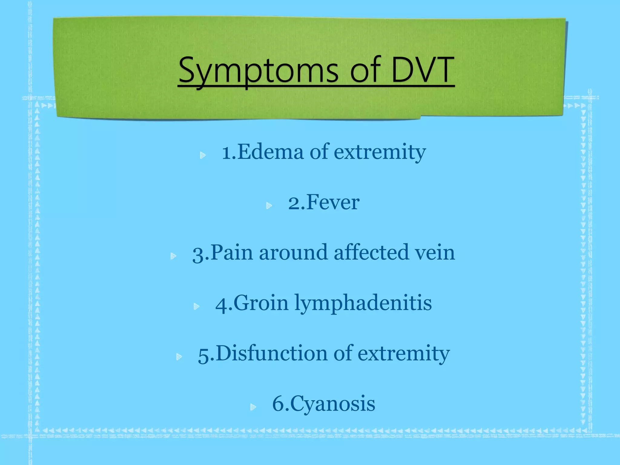 Thrombophlebitis and DVT ppt | PPTX