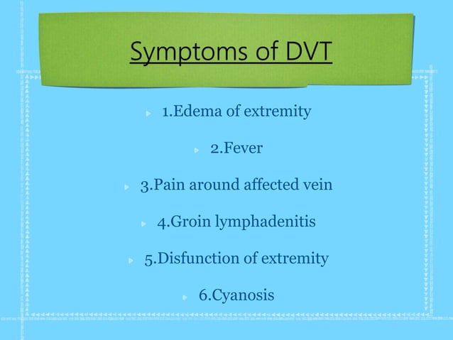 Thrombophlebitis and DVT ppt | PPTX