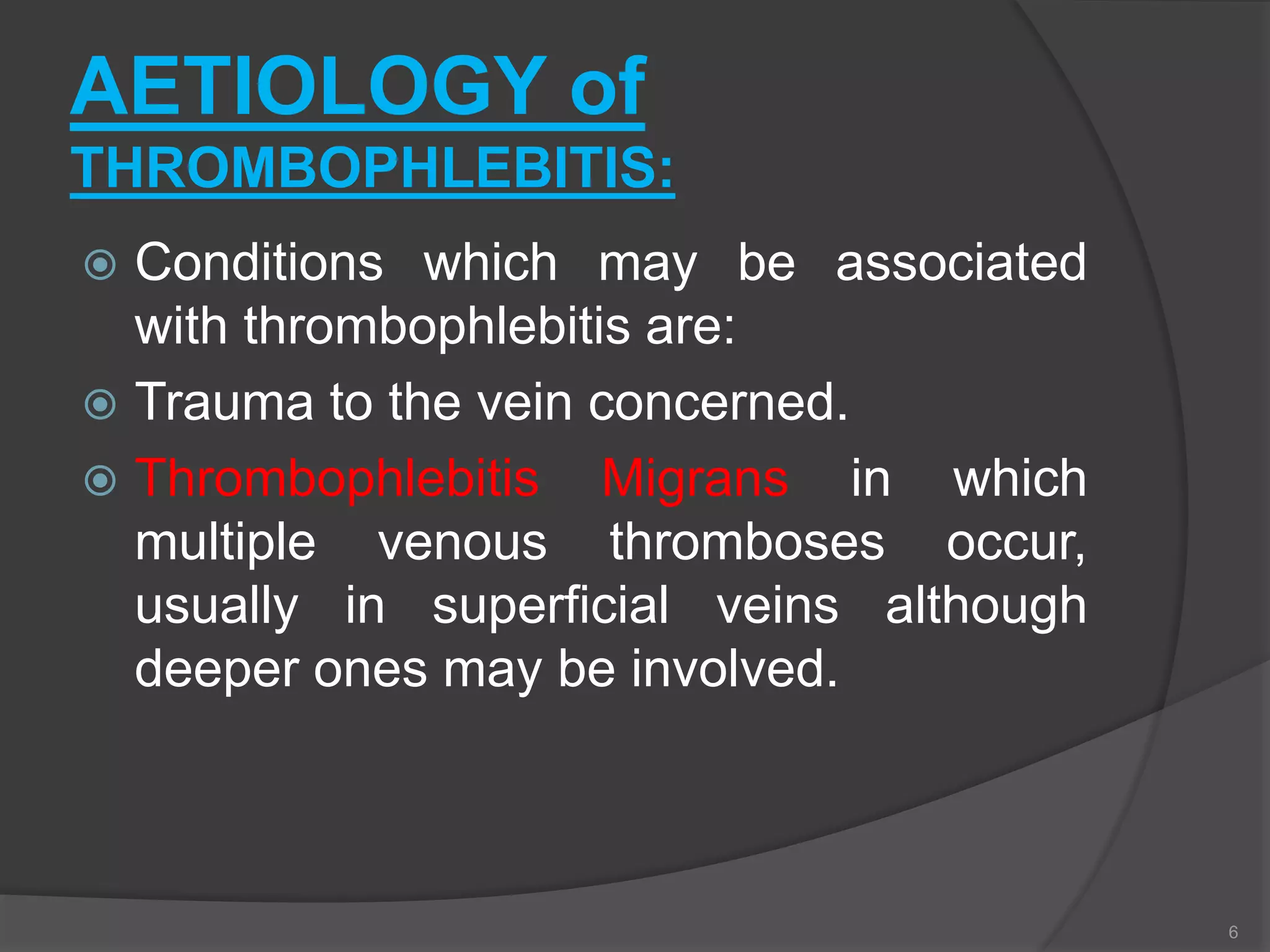 thrombophlebitis and phlebothrombosis.pptx