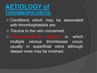 thrombophlebitis and phlebothrombosis.pptx