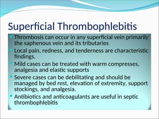 ThrombophlebitisOcclusiveArterialDisease.ppt