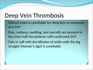 ThrombophlebitisOcclusiveArterialDisease.ppt