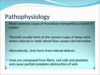 ThrombophlebitisOcclusiveArterialDisease.ppt