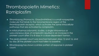 Megakaryopoiesis and Thrombopoiesis | PPTX