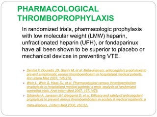 Thromboprophylaxis in icu | PPTX