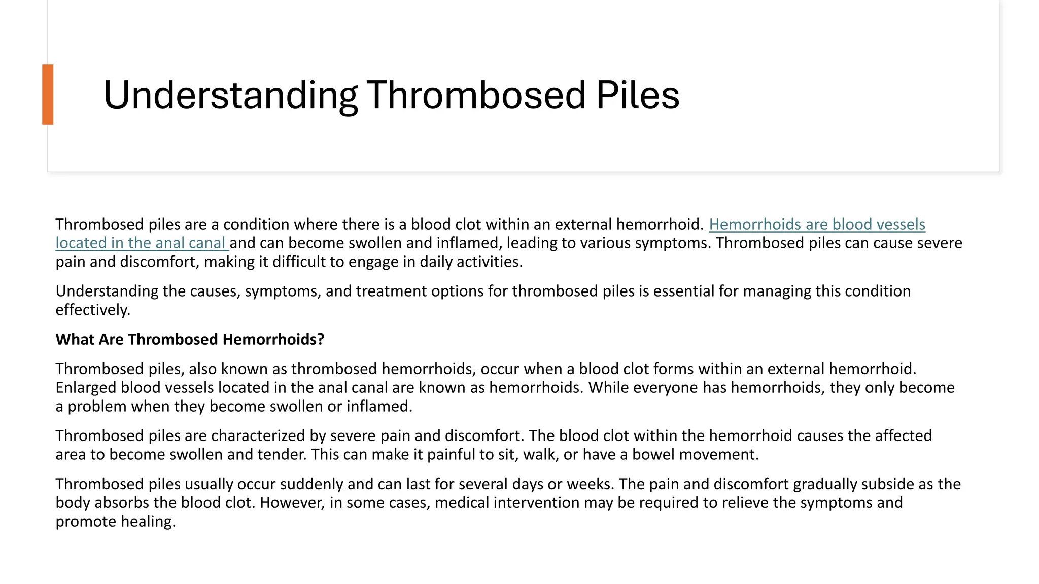 Thrombosed Piles - Symptoms and Treatment Options.pdf