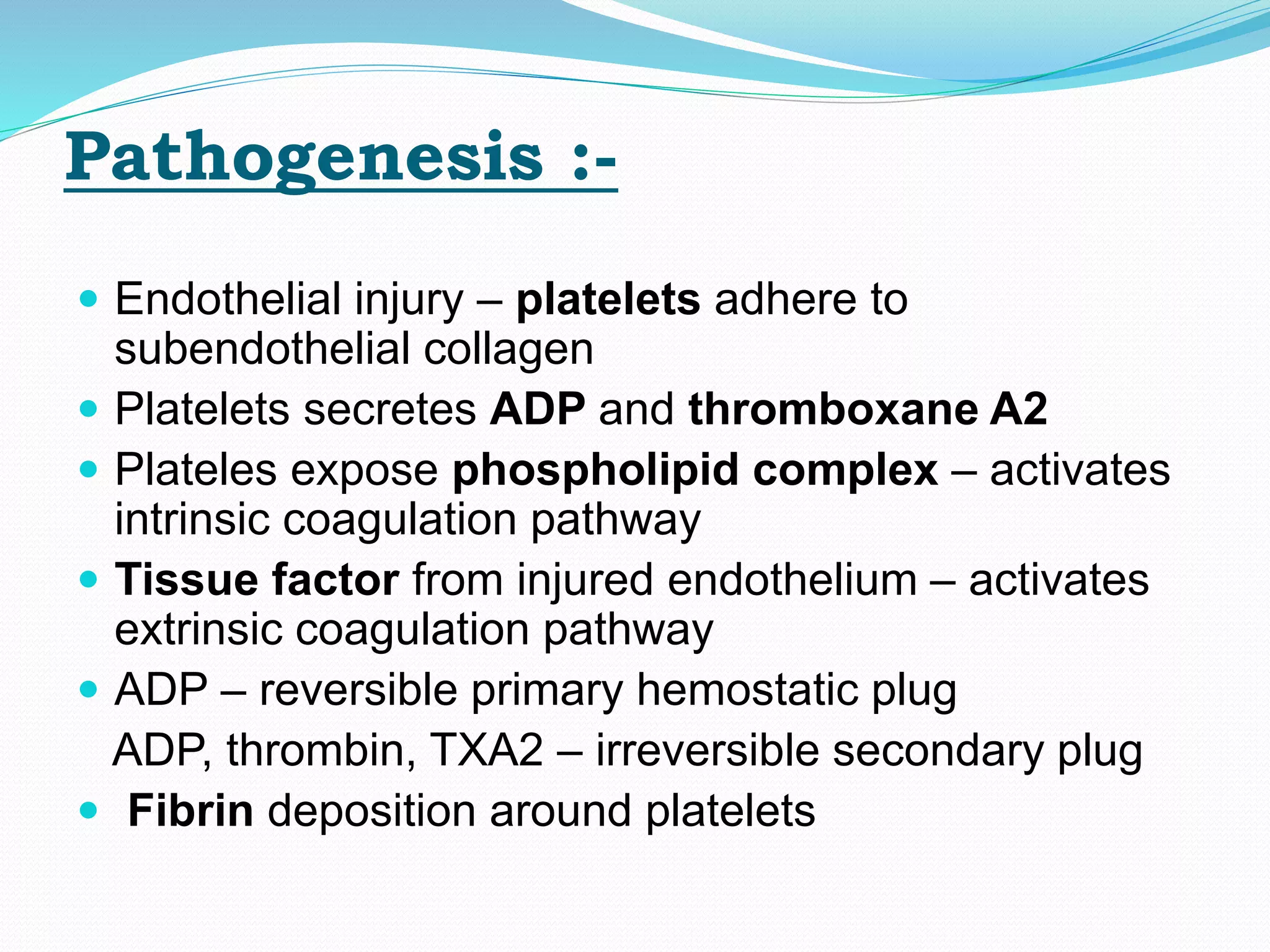 Thrombosis | PPTX