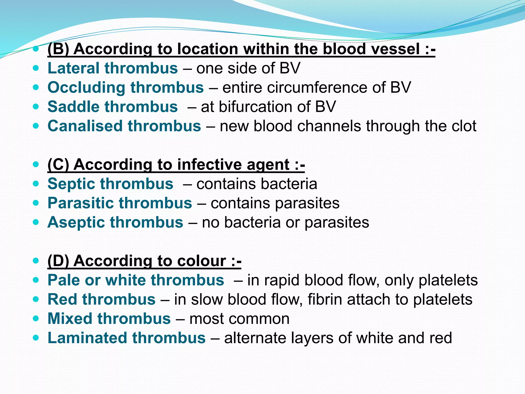 Thrombosis | PPTX