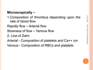Thrombosis | PPT