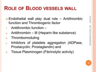Thrombosis | PPTX