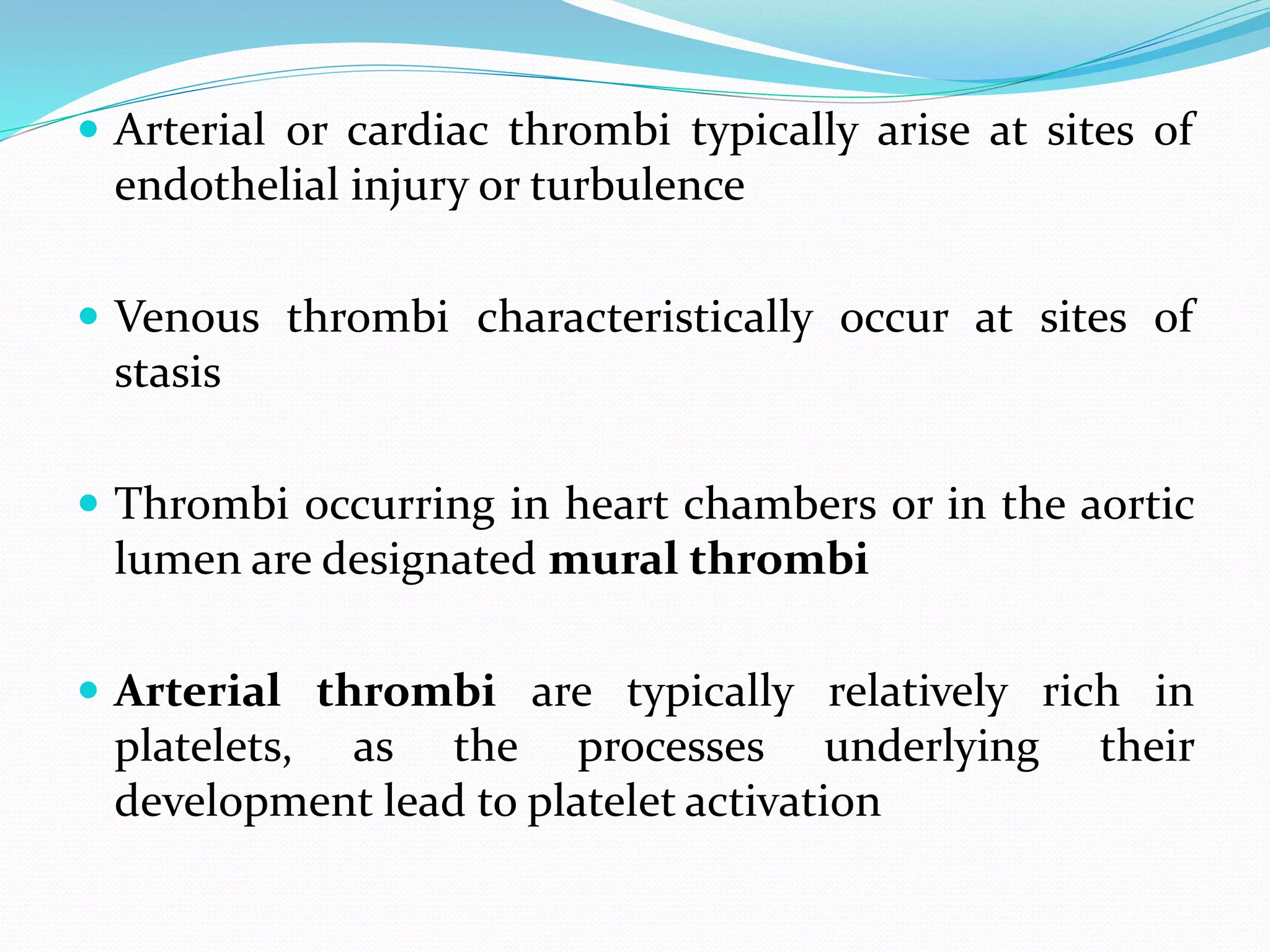 Thrombosis | PPTX