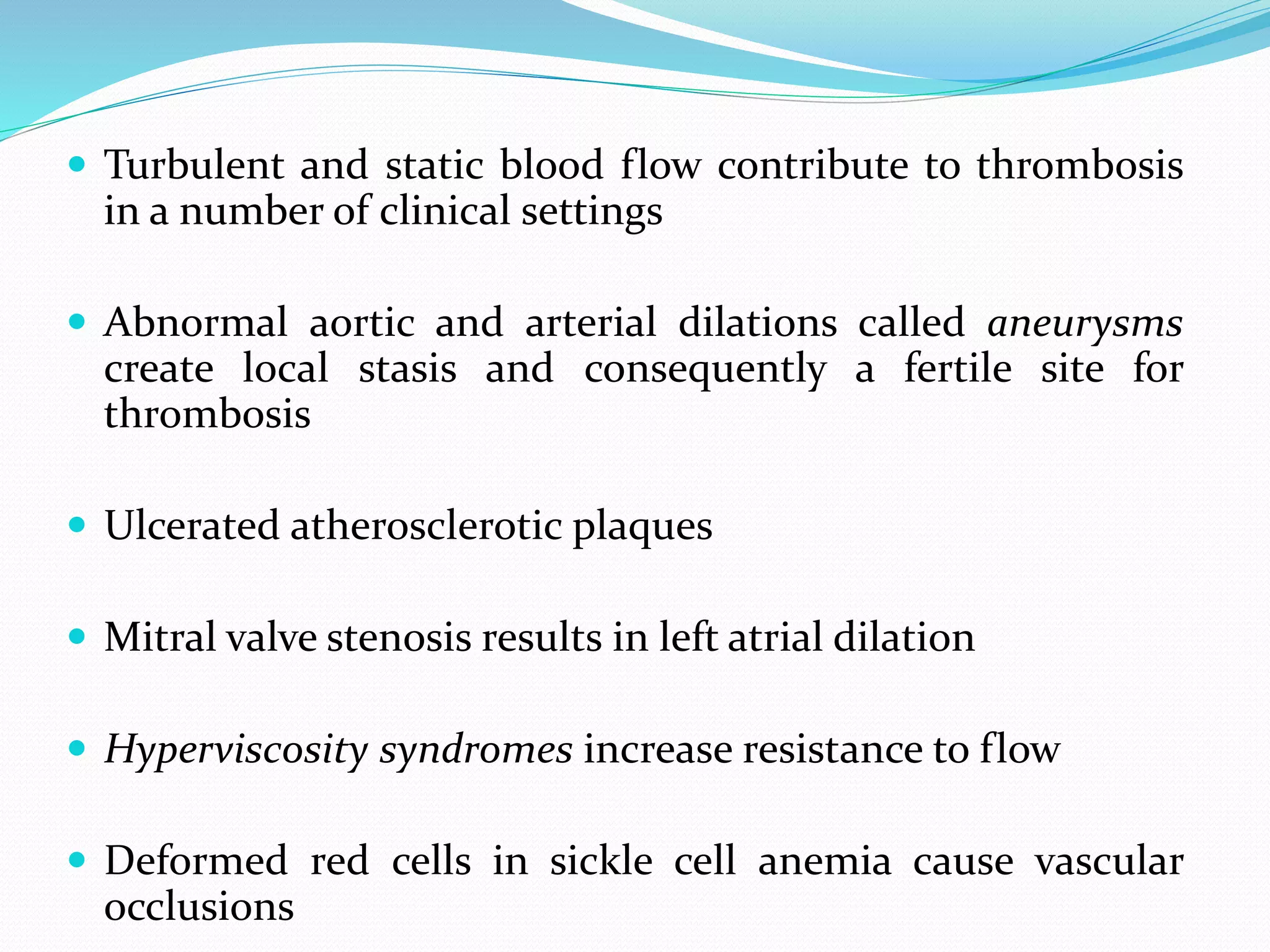 Thrombosis | PPTX