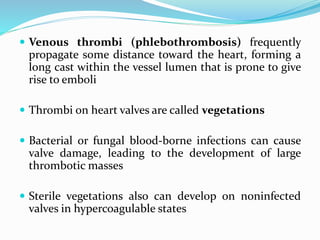 Thrombosis | PPTX