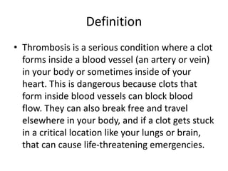 Thrombosis.pptx