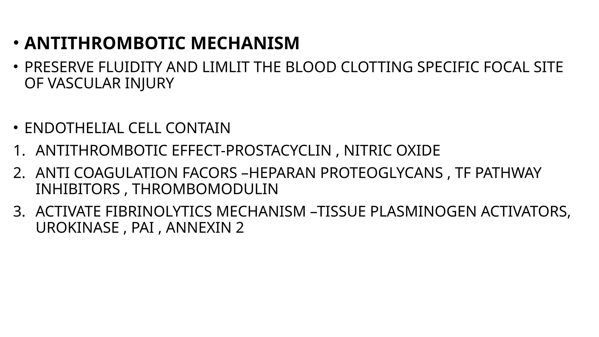 THROMBOSIS coagulation pathway and approach.pptx