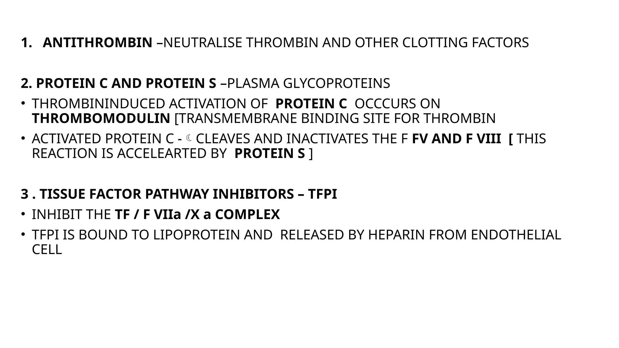 THROMBOSIS coagulation pathway and approach.pptx