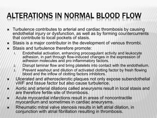 Thrombosis and Embolism | PPTX