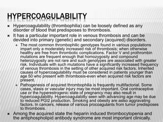 Thrombosis and Embolism | PPTX