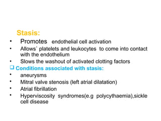 Thrombosis And Embolism of the general pathology | PPTX