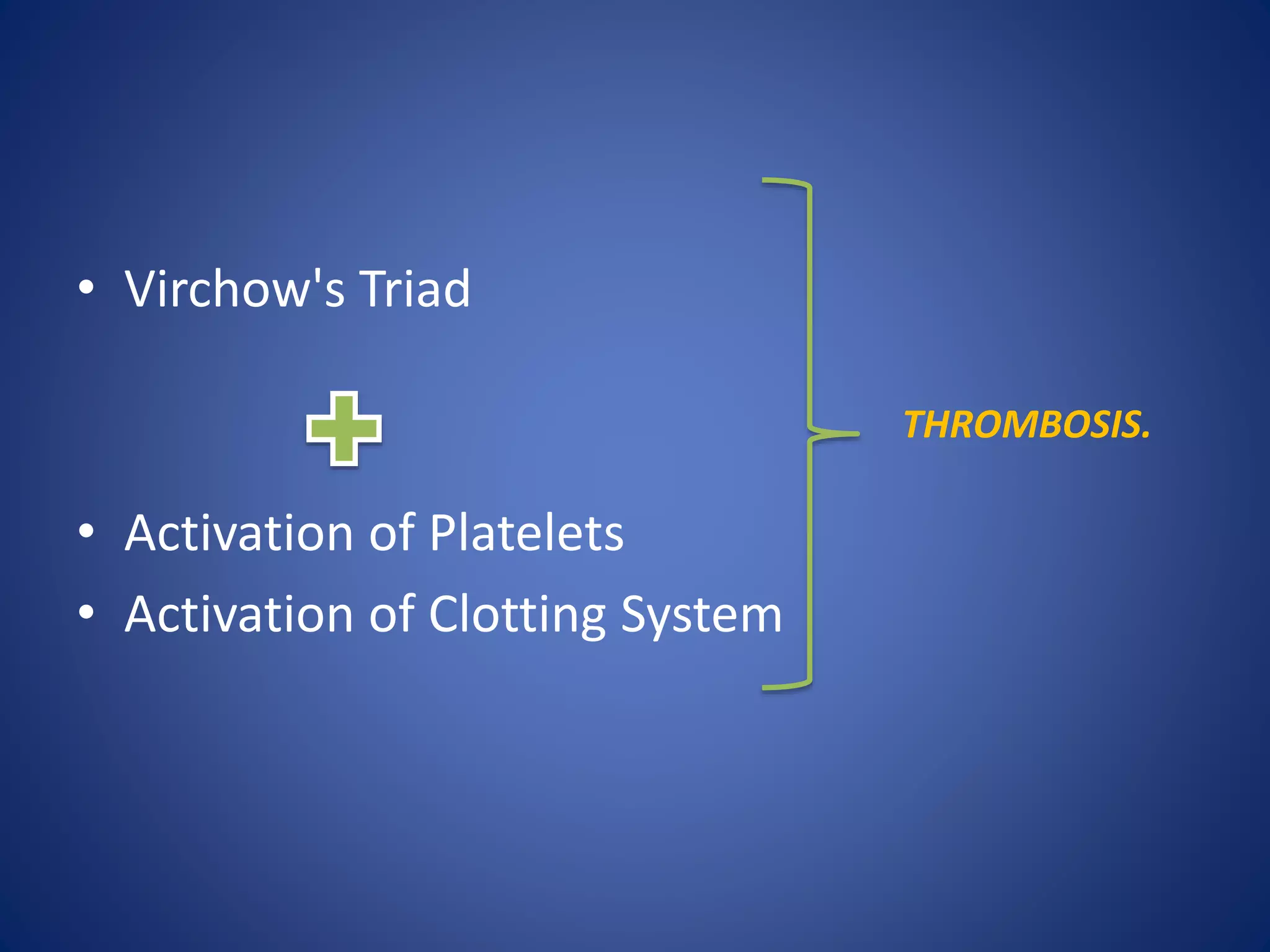 Thrombosis complete | PPTX
