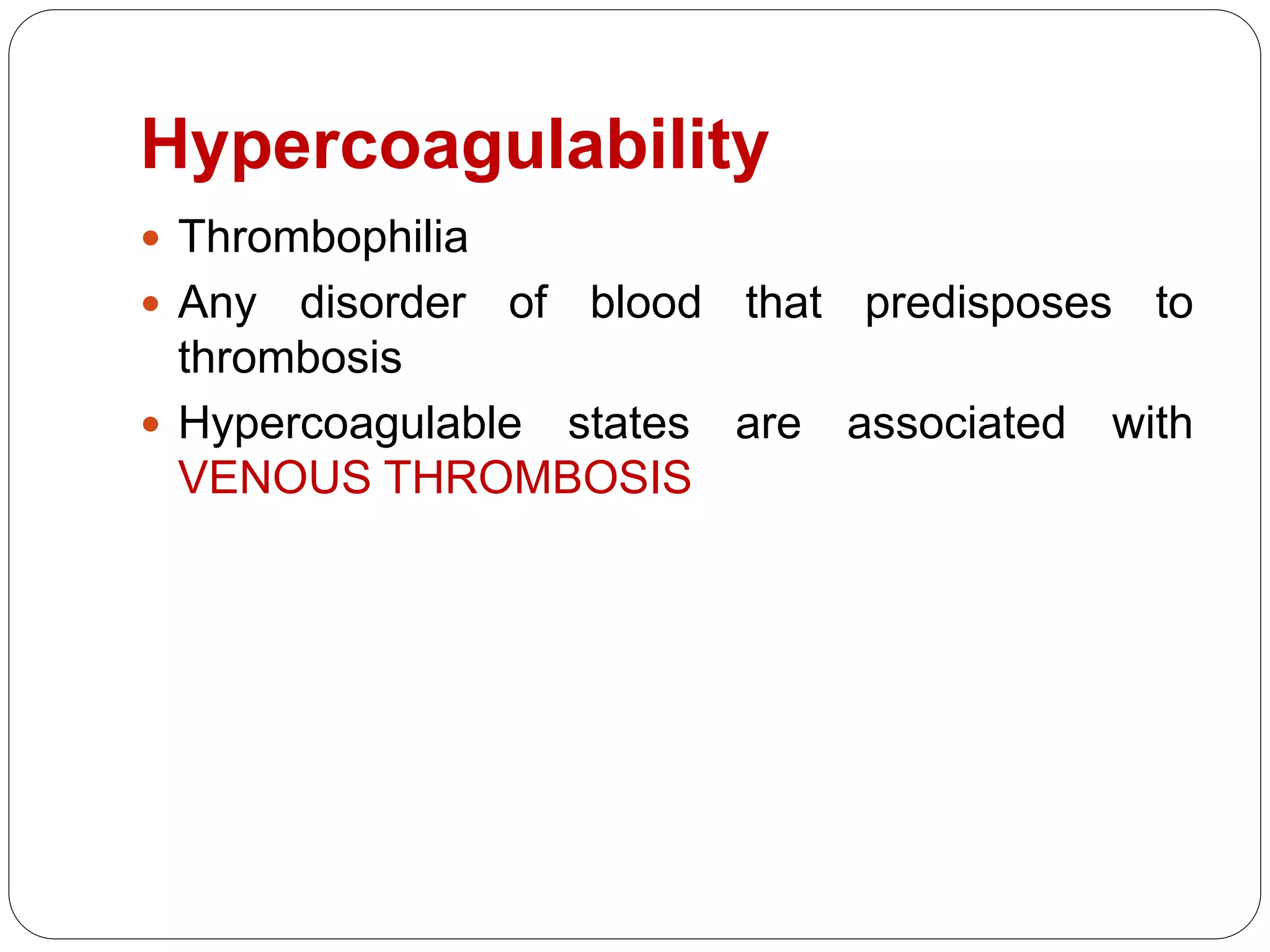 Thrombosis, embolism and infarction | PPTX