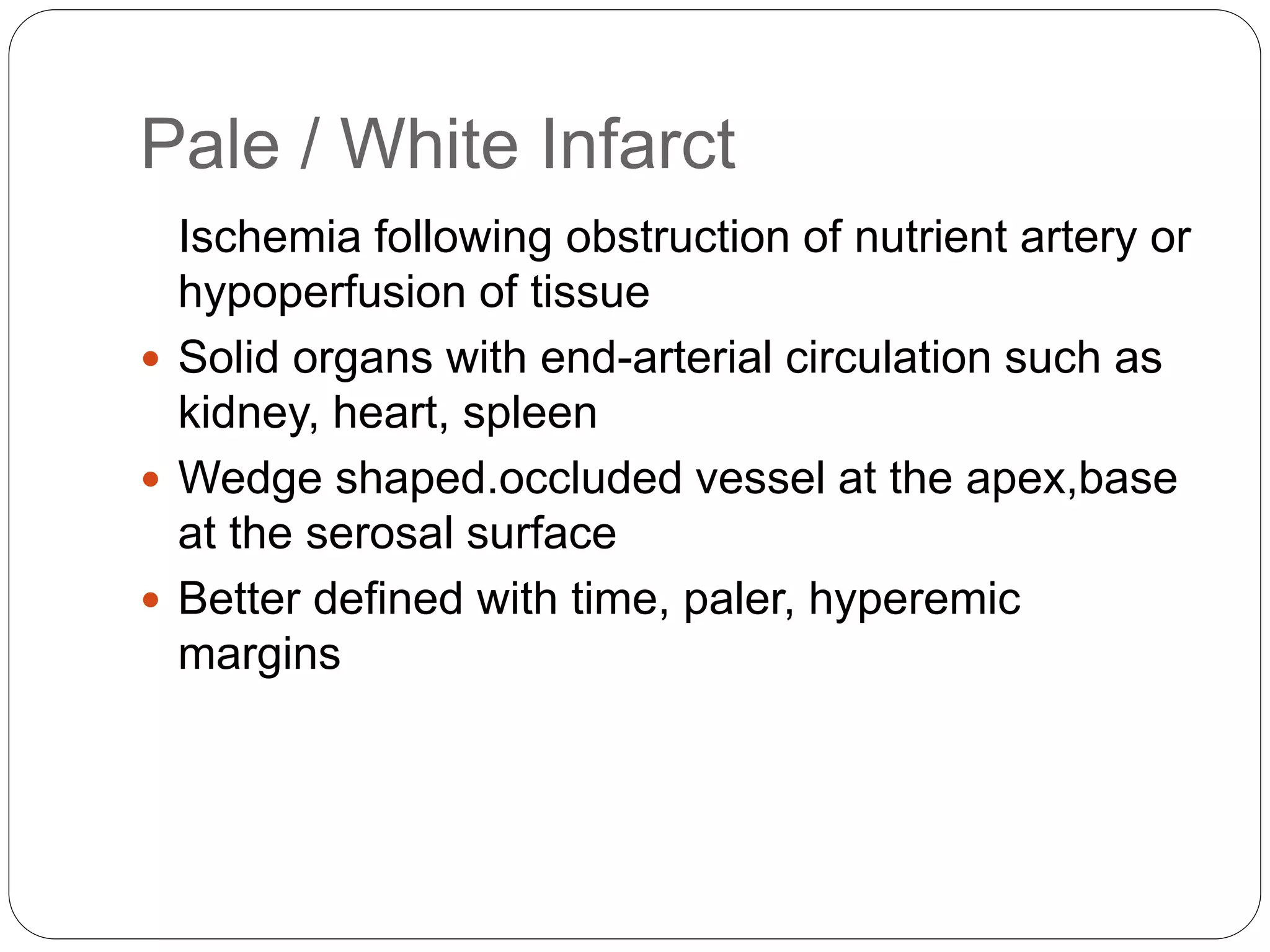 Thrombosis, embolism and infarction | PPTX
