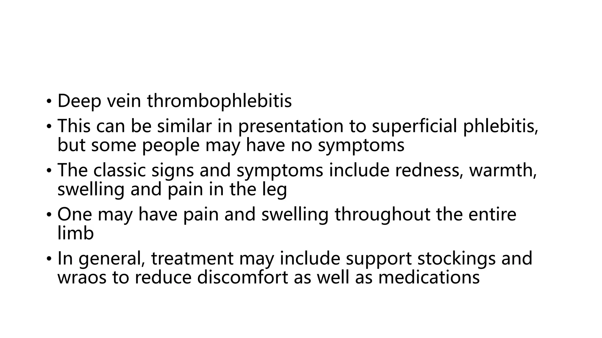 THROMBOSIS, PHLEBITIS, PHLEBOTHROMBOSIS.pptx