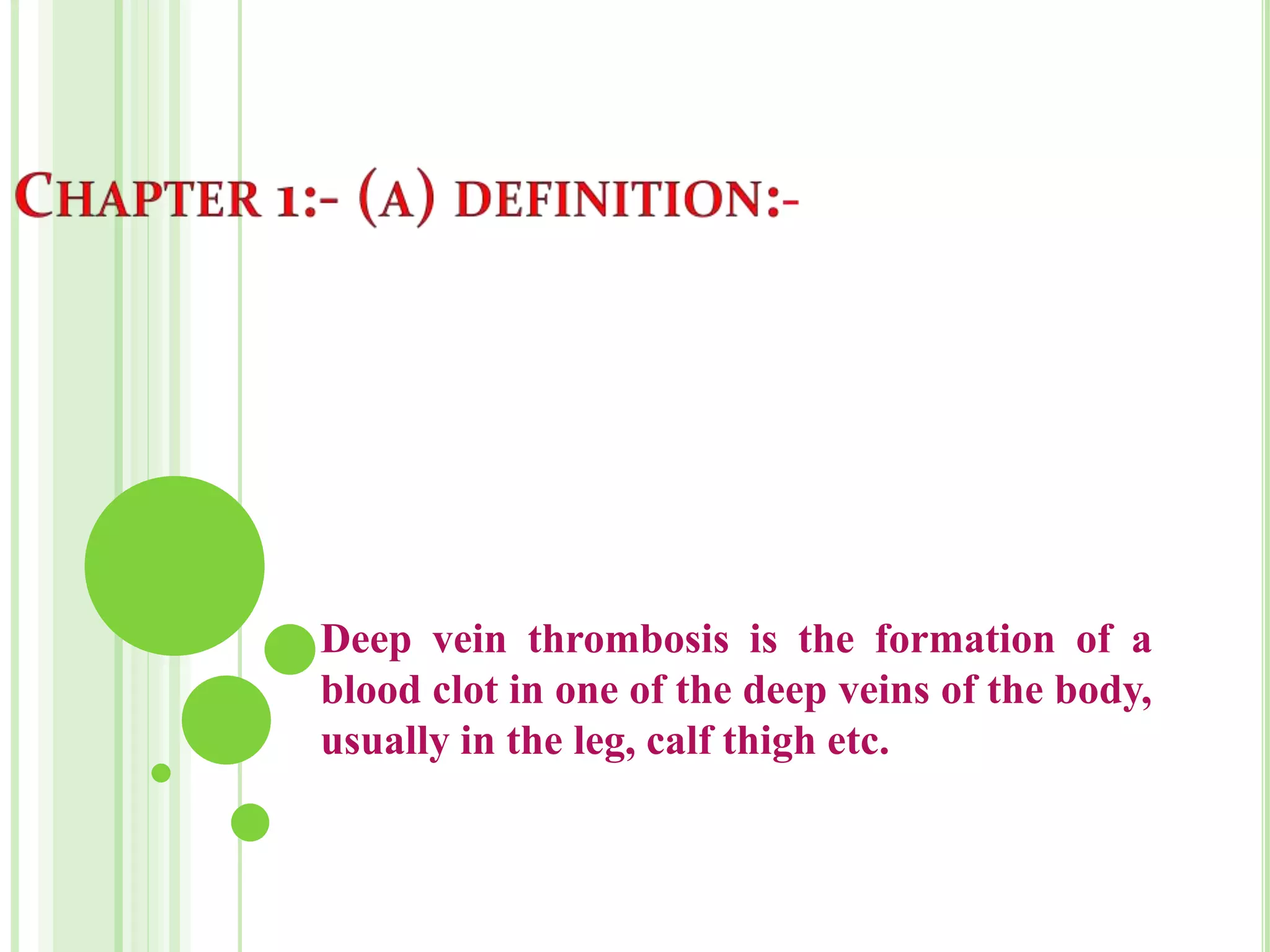 DVT by shipra omar | PPTX