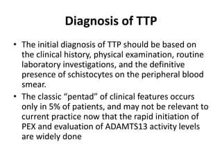 Thrombotic Thrombocytopenic Purpura.pptx