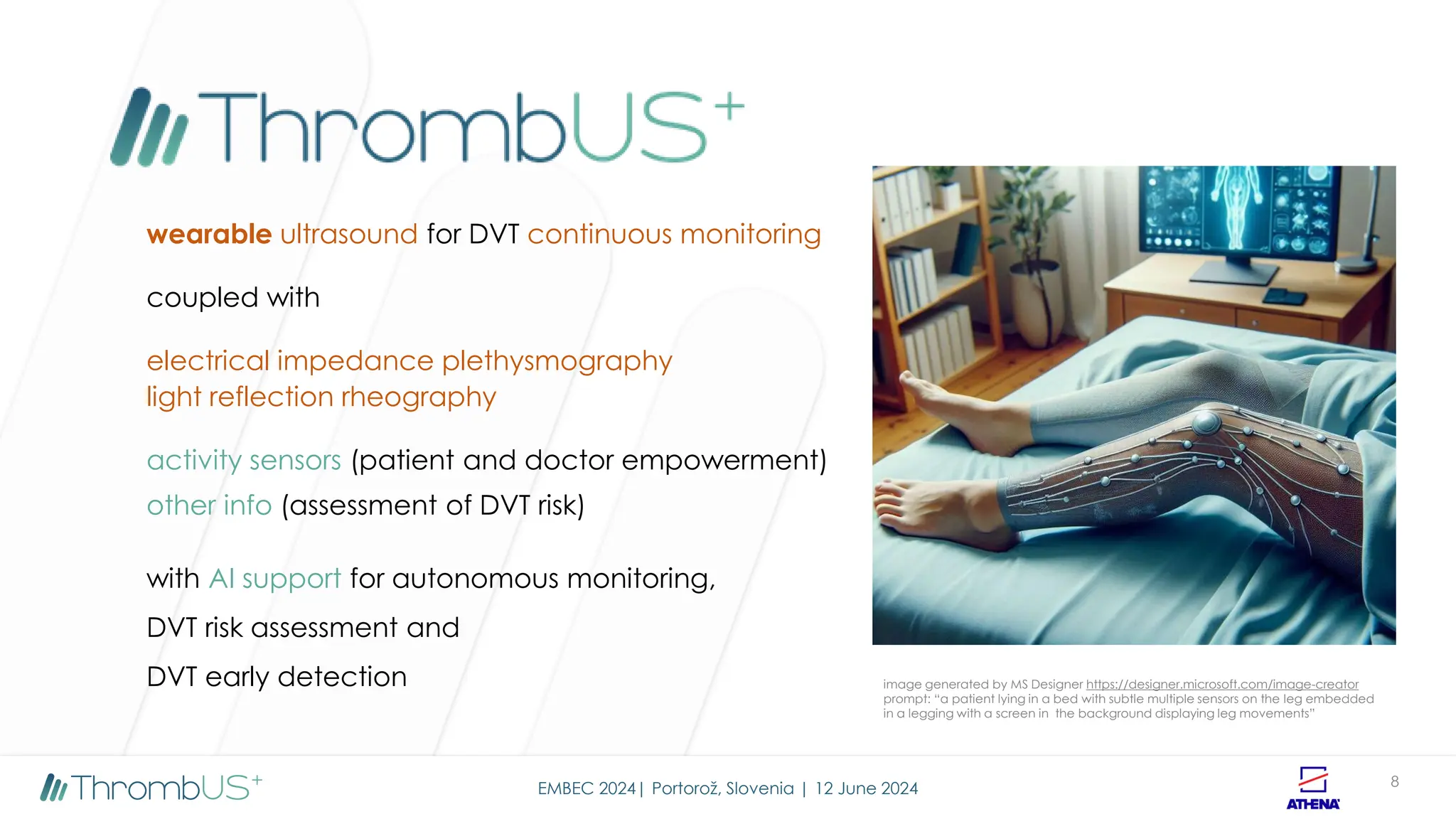 Towards Wearable Continuous Point-of-Care Monitoring for Deep Vein ...