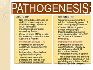 Thrombocytopenias | PPTX
