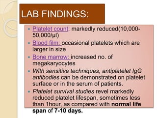 Thrombocytopenias | PPTX