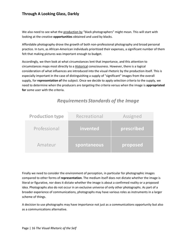 Through A Looking Glass Darkly | PDF | Photography | Arts and Crafts