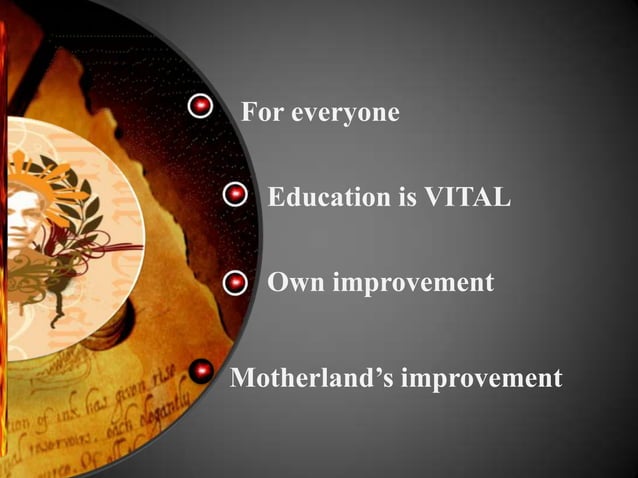 Through education our motherland receives light | PPTX