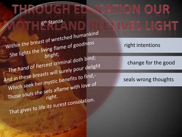 Through education our motherland receives light | PPTX