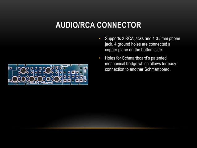 Schmartboard Through hole boards