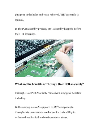 THT PCB Assembly Manufacturer — One-stop service | DOCX