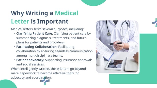 Through Medical Letter Writing Enhancing Communication | PPTX