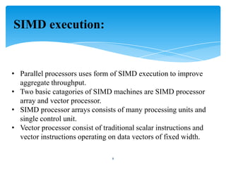 Throughput oriented aarchitectures | PPT