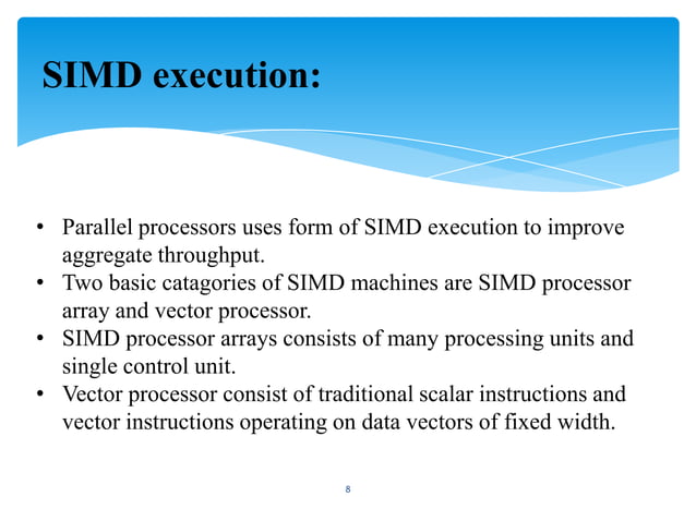 Throughput Oriented Aarchitectures Ppt